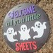 Welcome All You Little Sheets Sign Svg FILE, Halloween Svg, Ghost Svg ...