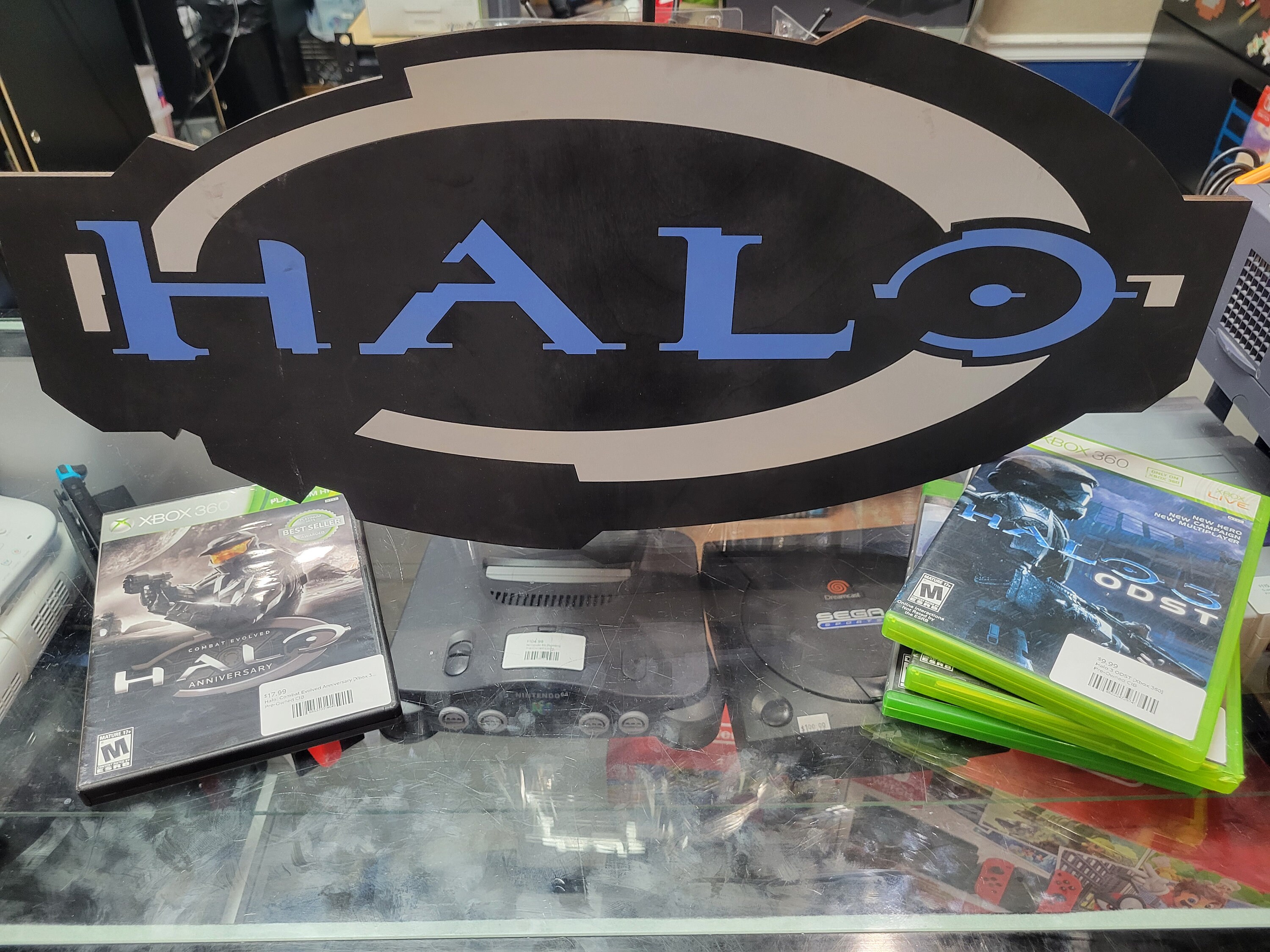 Halo Logo Vectors, SVG, DXF, Lightburn, AI, Laser Cut File, Xtool ...