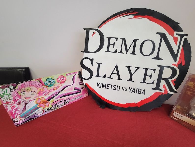 Demon Slayer Logo Vector, SVG, DXF, LIGHTBURN, Laser Cut File, Xtool ...