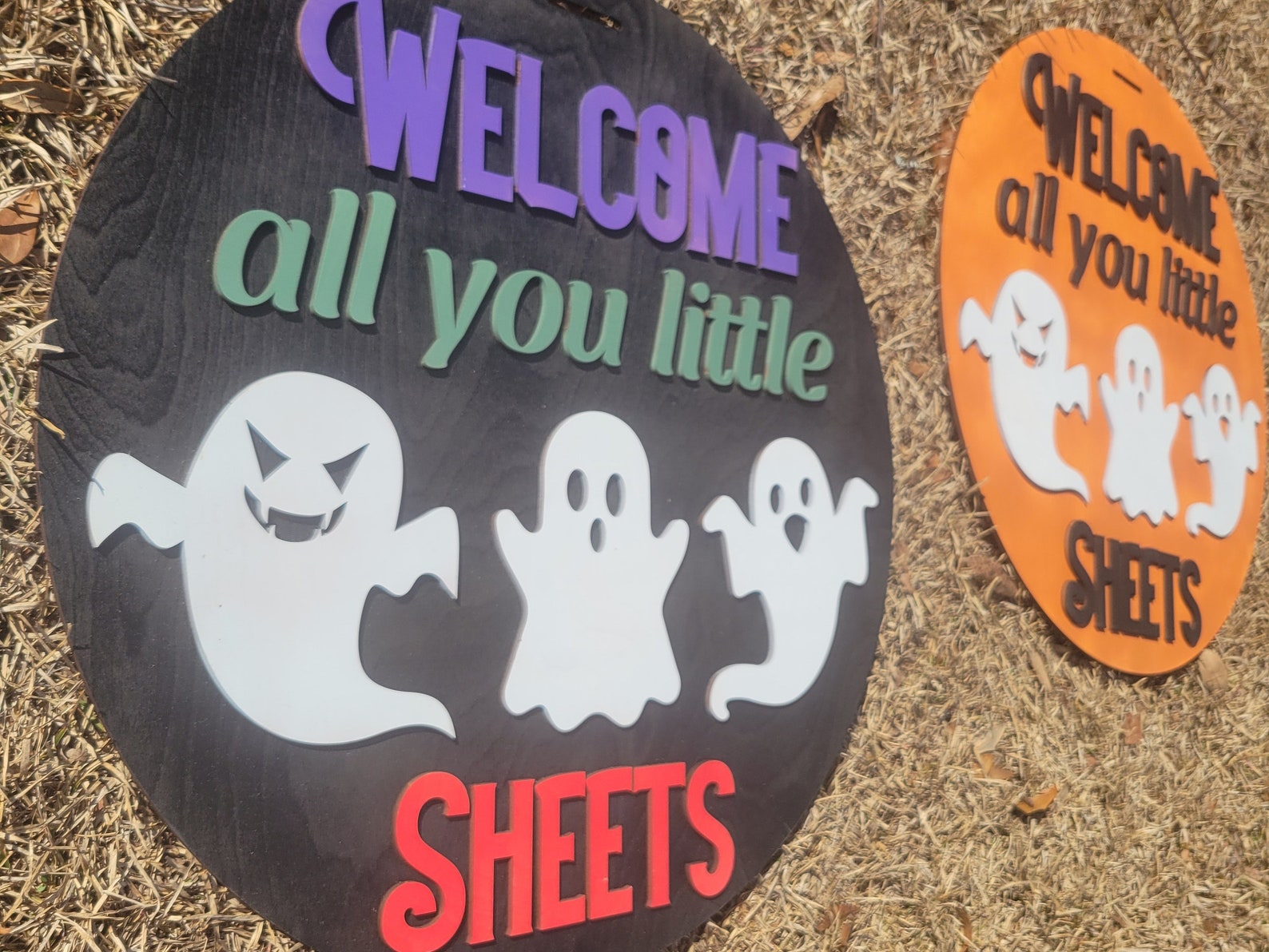 Welcome All You Little Sheets Sign Svg FILE, Halloween Svg, Ghost Svg ...