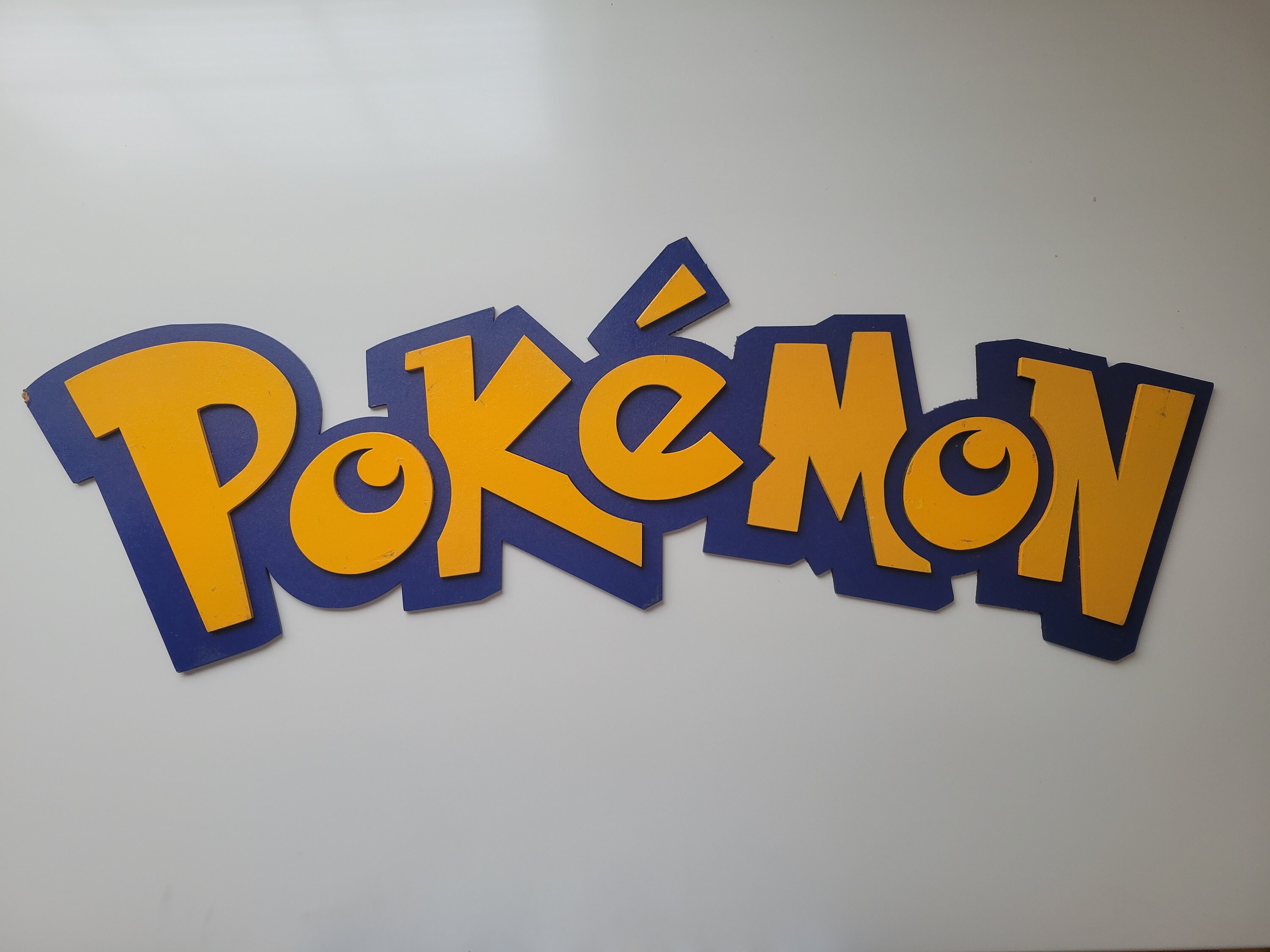 Pokemon Text Wall Art Vectors, SVG, DXF, Lightburn, AI, Laser Cut File ...