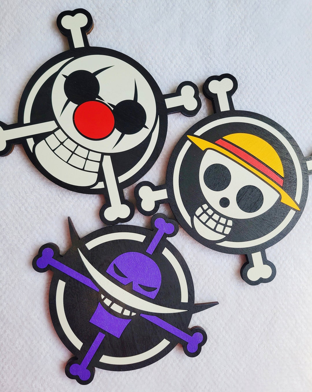 One Piece, SVG, DXF, Lightburn, AI, Laser Cut File, Xtool, Glowforge ...