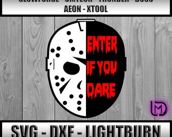 Jason Svg, Halloween Svg, Scary Svg, Creepy Svg, Cricut File, Svg, Evil ...