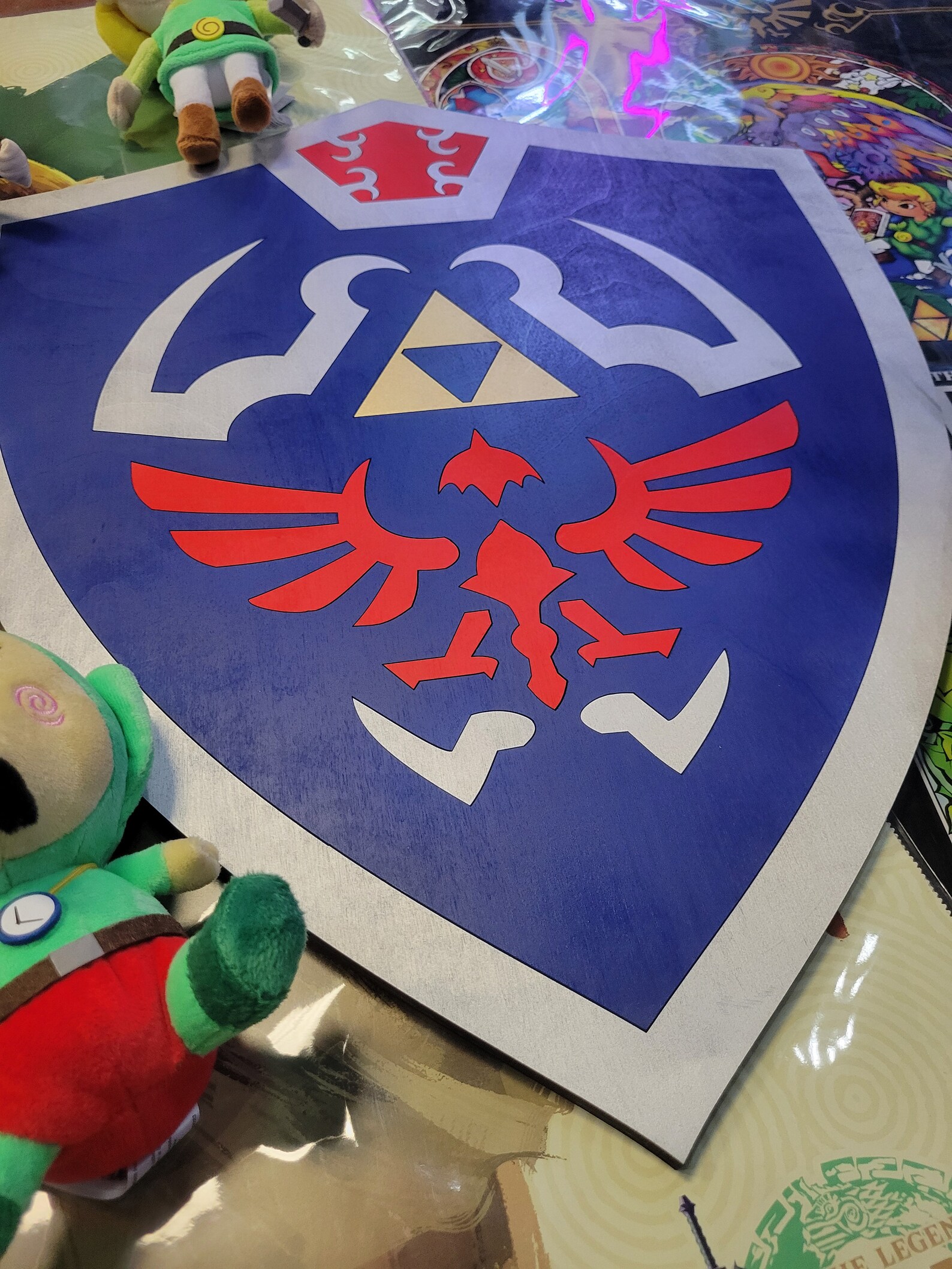 Legend of Zelda Hylian Shield Vectors, SVG, DXF, Lightburn, AI, Laser ...