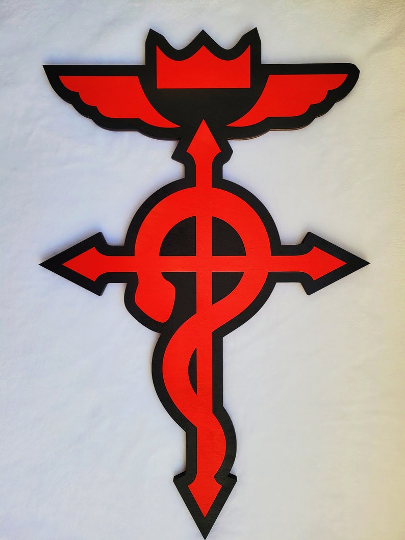 Full Metal Alchemist Vector, SVG, DXF, Lightburn, AI, Laser Cut File ...