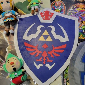 Legend of Zelda Hylian Shield Vectors, SVG, DXF, Lightburn, AI, Laser ...