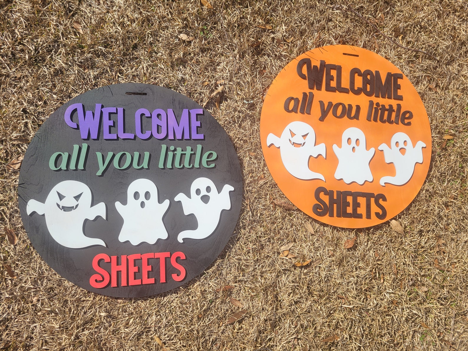 Welcome All You Little Sheets Sign Svg FILE, Halloween Svg, Ghost Svg ...