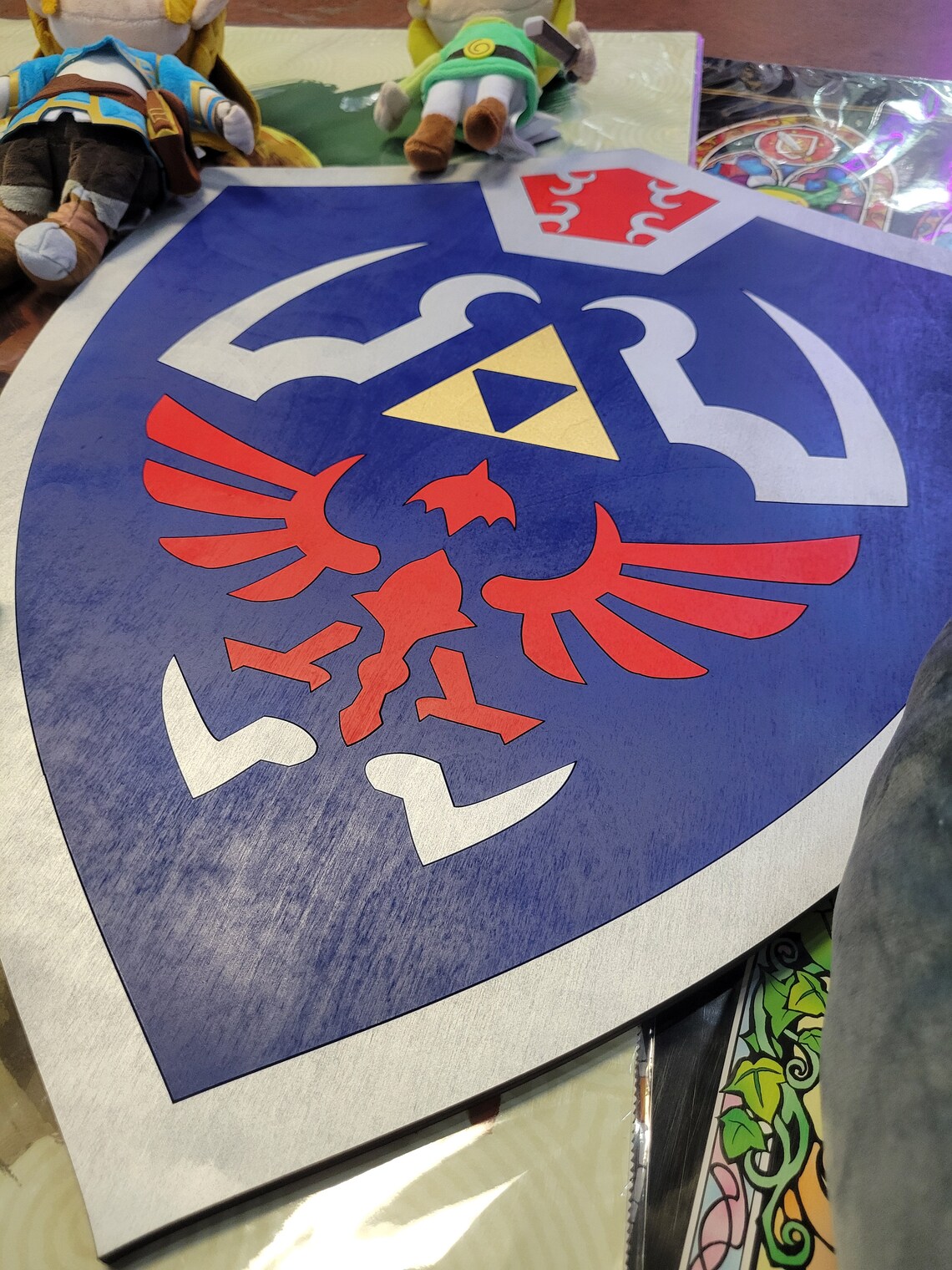 Legend of Zelda Hylian Shield Vectors, SVG, DXF, Lightburn, AI, Laser ...