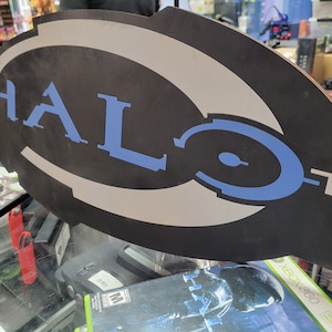 Halo Logo Vectors, SVG, DXF, Lightburn, AI, Laser Cut File, Xtool ...