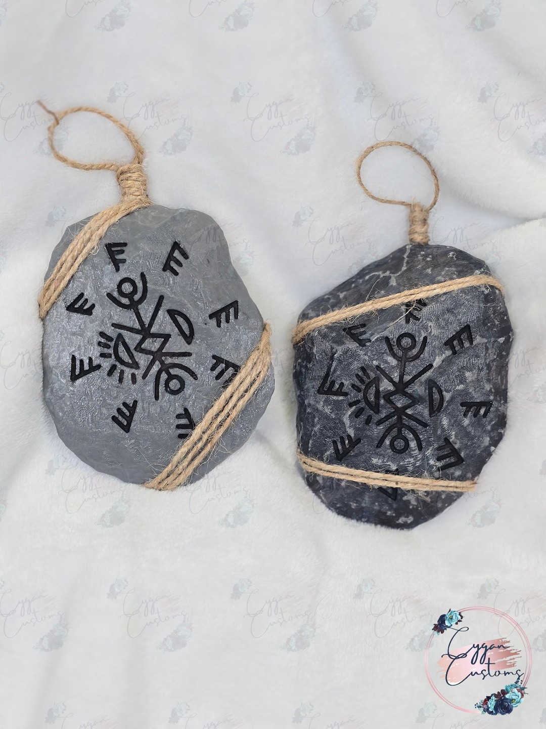 From TV Show Talisman: Painted Rock Keychain or Wall Hanger - Etsy