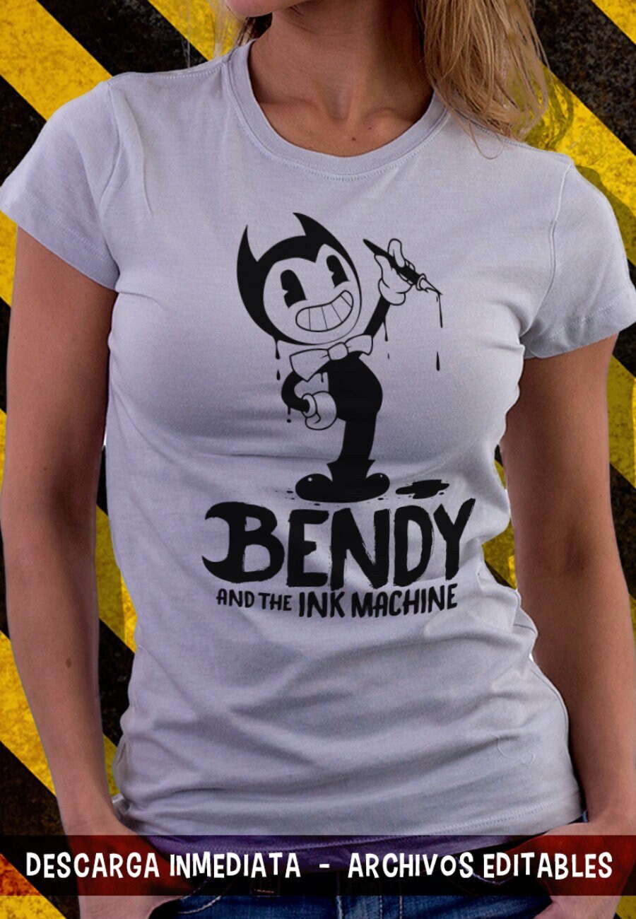 Bendy EPS PDF PNG - Etsy