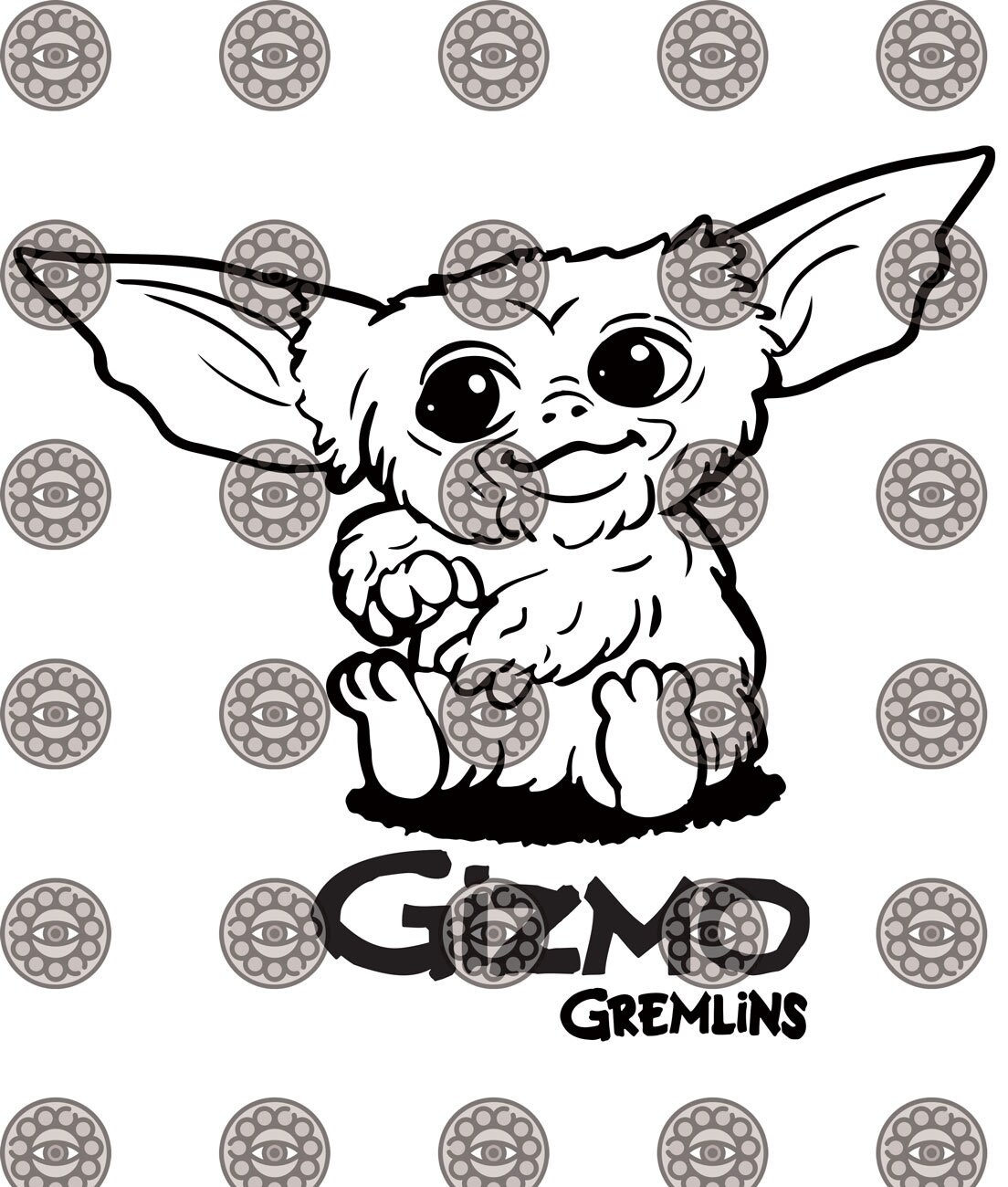 Gremlins Gizmo3 EPS PDF PNG - Etsy