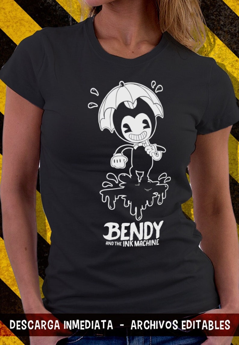 Bendy2 EPS PDF PNG - Etsy