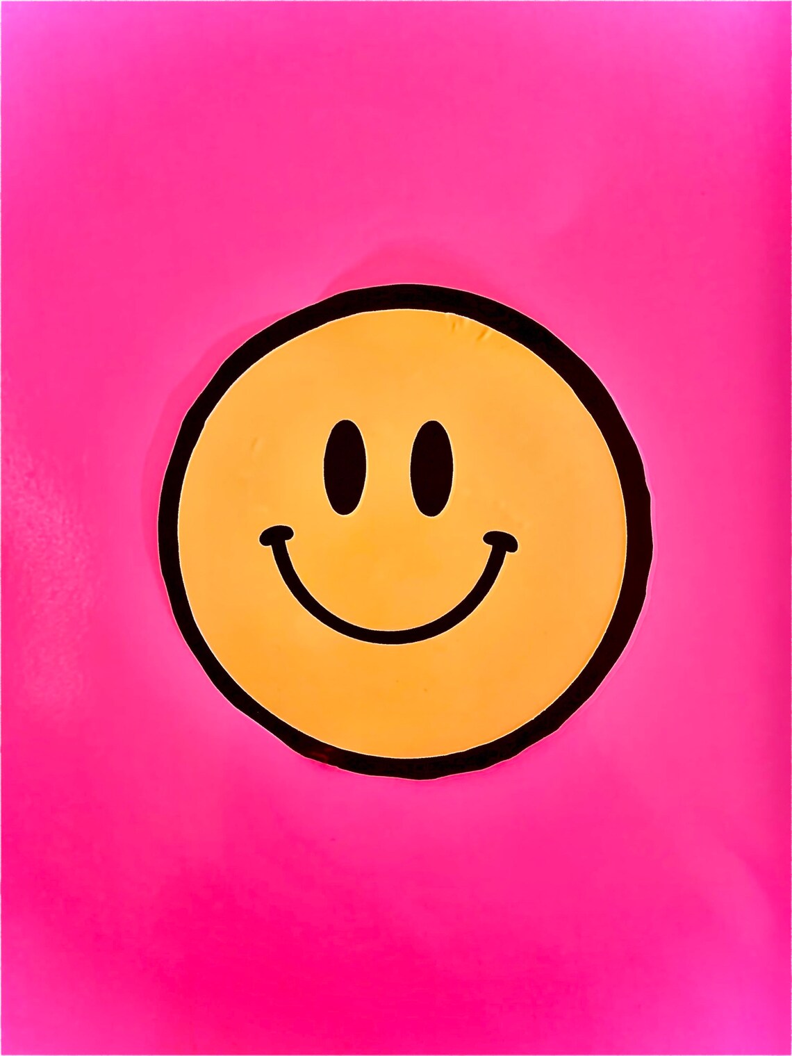 Indie Smiley Face Sticker!! - Etsy