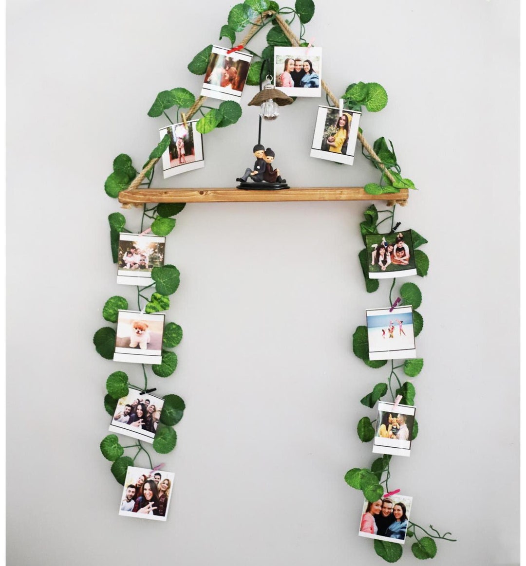 Photo Hanger Wood Photo Display Album Gift Album House - Etsy