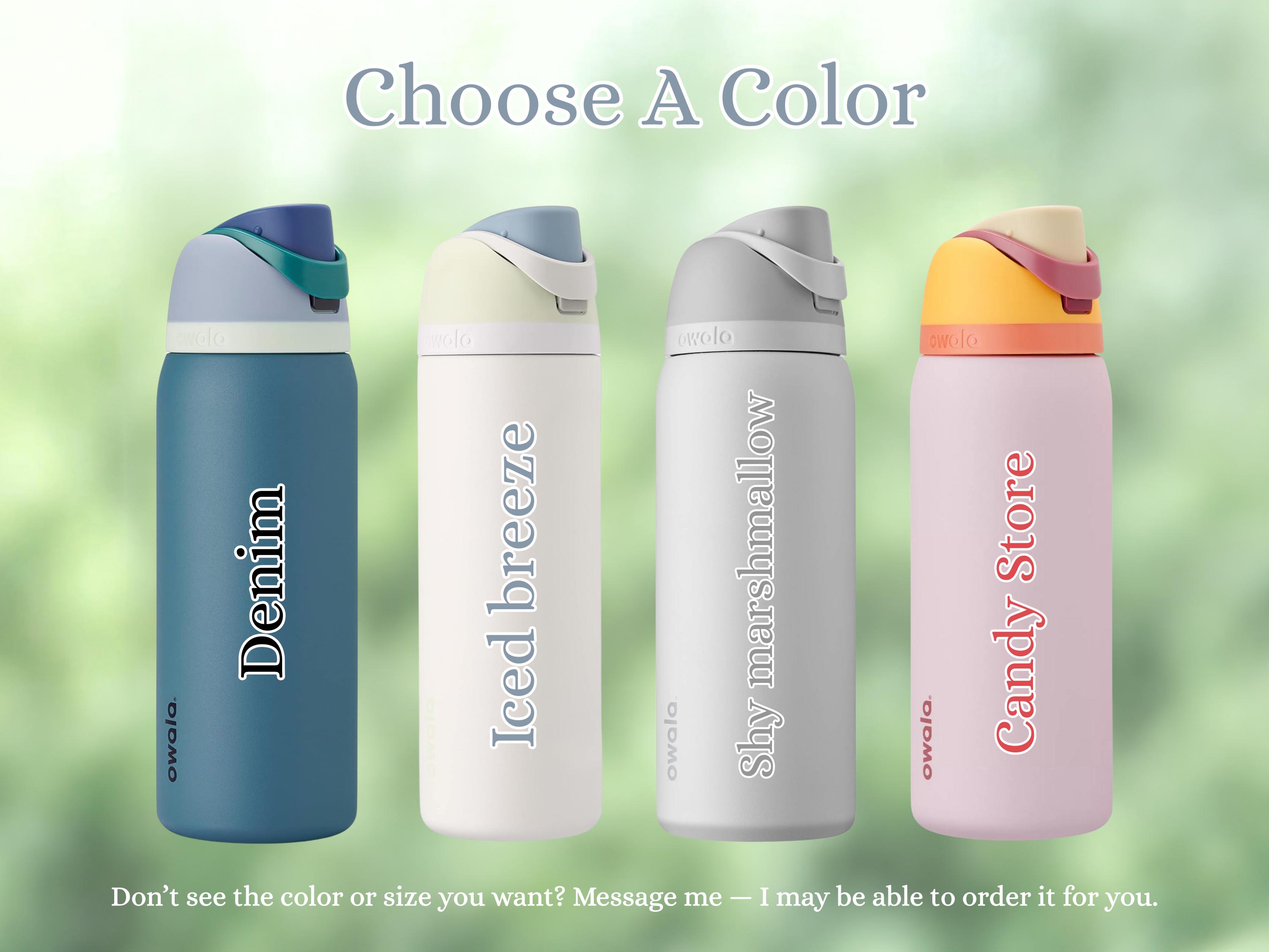 Custom Line Art Owala Cup – Personalized 32oz 24oz Water Bottle, Photo ...