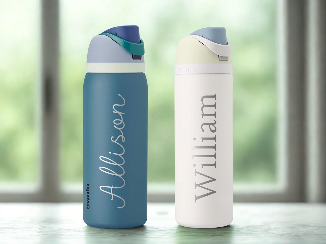 Personalized Name Owala Cup – Laser Engraved 24oz 32oz 40oz Water ...