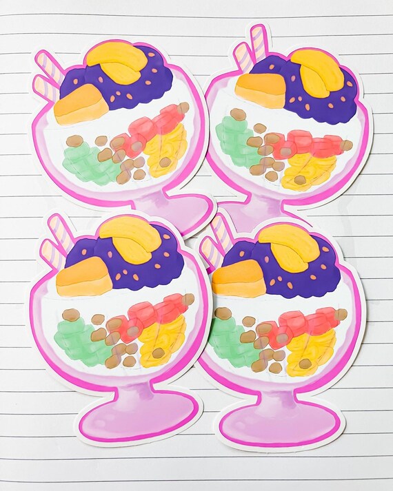 Halo Halo Weatherproof Sticker Scrapbooking Papercraft Paper, Party ...