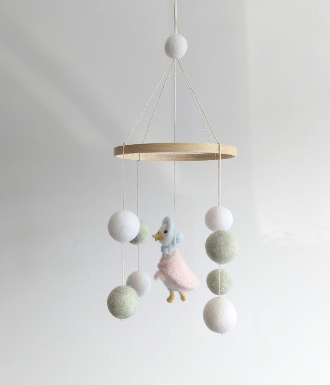 Jemima Puddle Duck Baby Mobile | Needle Felted - Etsy