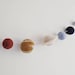 Solar System Garland | Needle Felted - Etsy