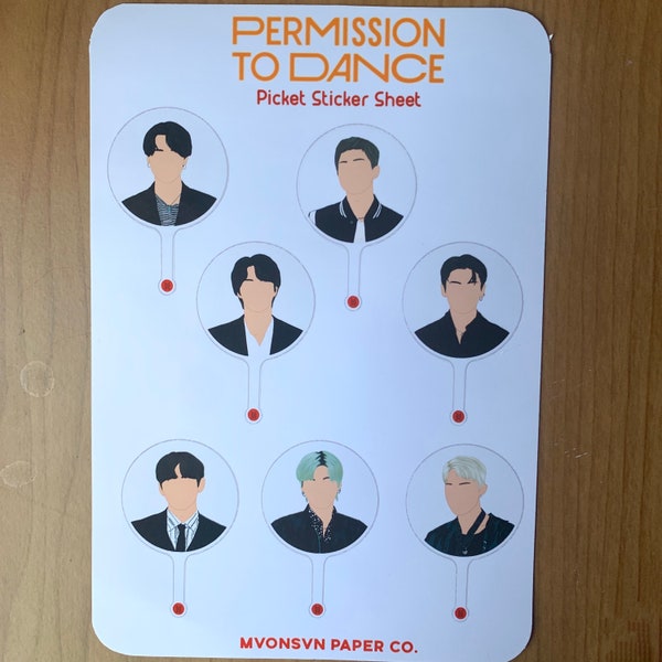 Bts Picket - Etsy