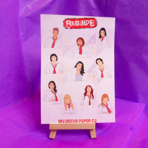 Rebelde RBD Elite Way School Inspired Sticker - Etsy