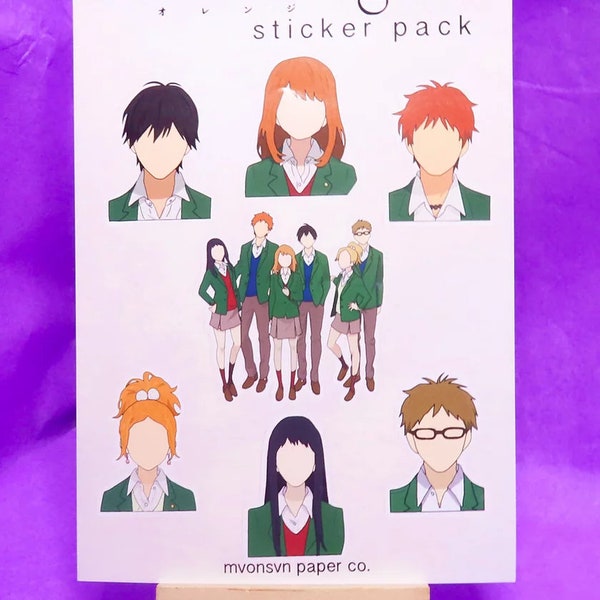 Manga Sticker Pack - Etsy