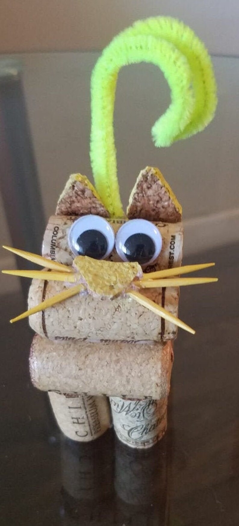 Cork Cat - Etsy