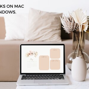 Desktop Wallpaper Organizer, Editable in Canva, for Mac Windows ...