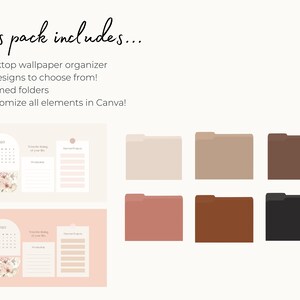 Desktop Wallpaper Organizer Editable in Canva for Mac - Etsy Australia