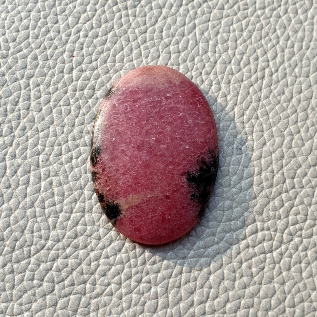 Natural Designer Pink Rhodonite Cabochon Rhodonite Gemstone Loose Oval ...