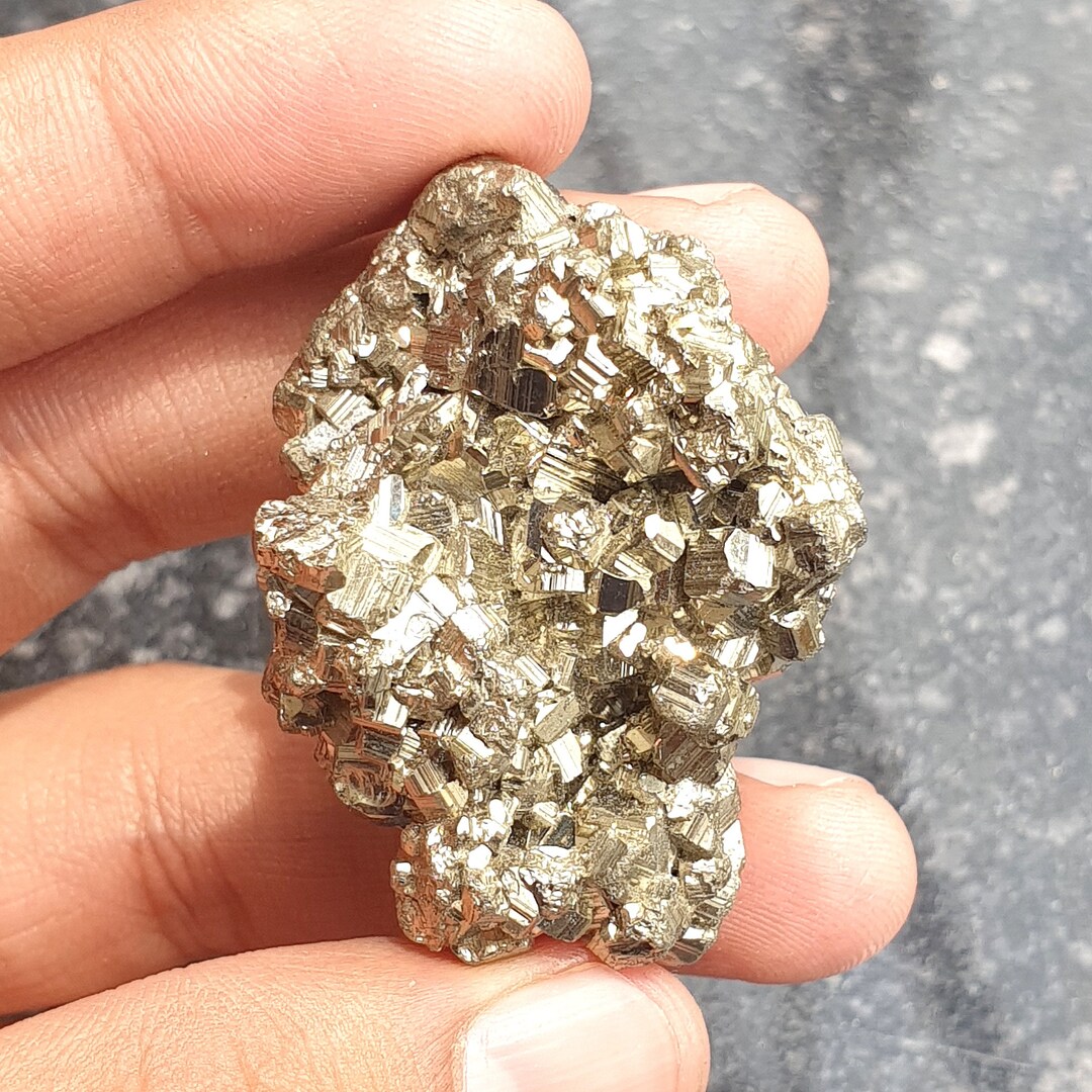100% Natural Pyrite Cluster - Pyrite Raw - Pyrite Rough - Natural ...