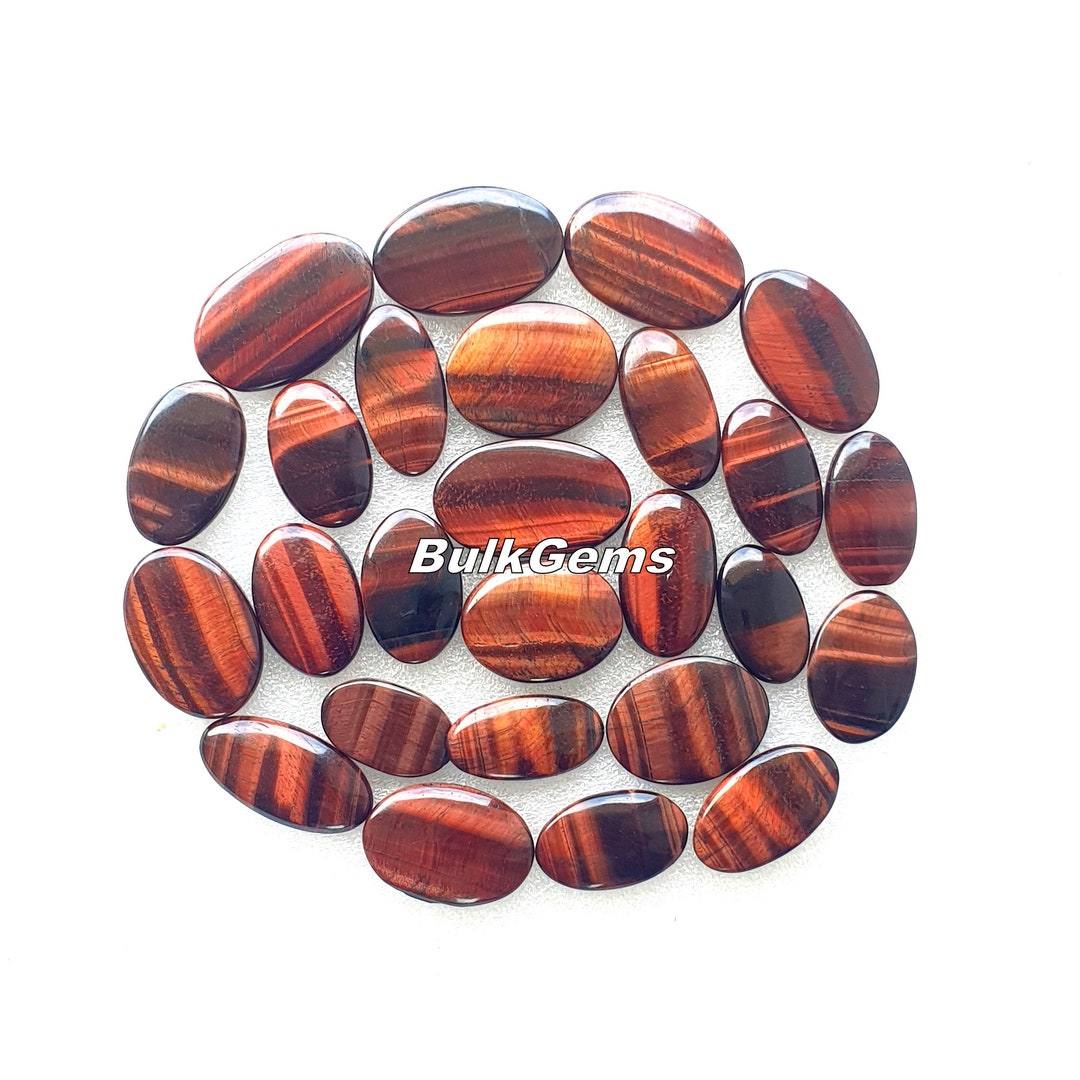 Red Tiger’s Eye! Red Tiger’s Eye Oval Stone- Red Tiger’s Eye Oval Stone ...