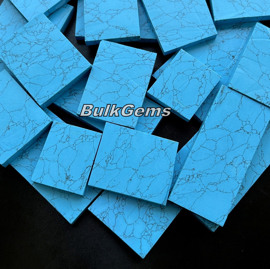 Sky Blue Mohave Turquoise Slabs, Indian Aqua Gemstone for Jewelry - Etsy