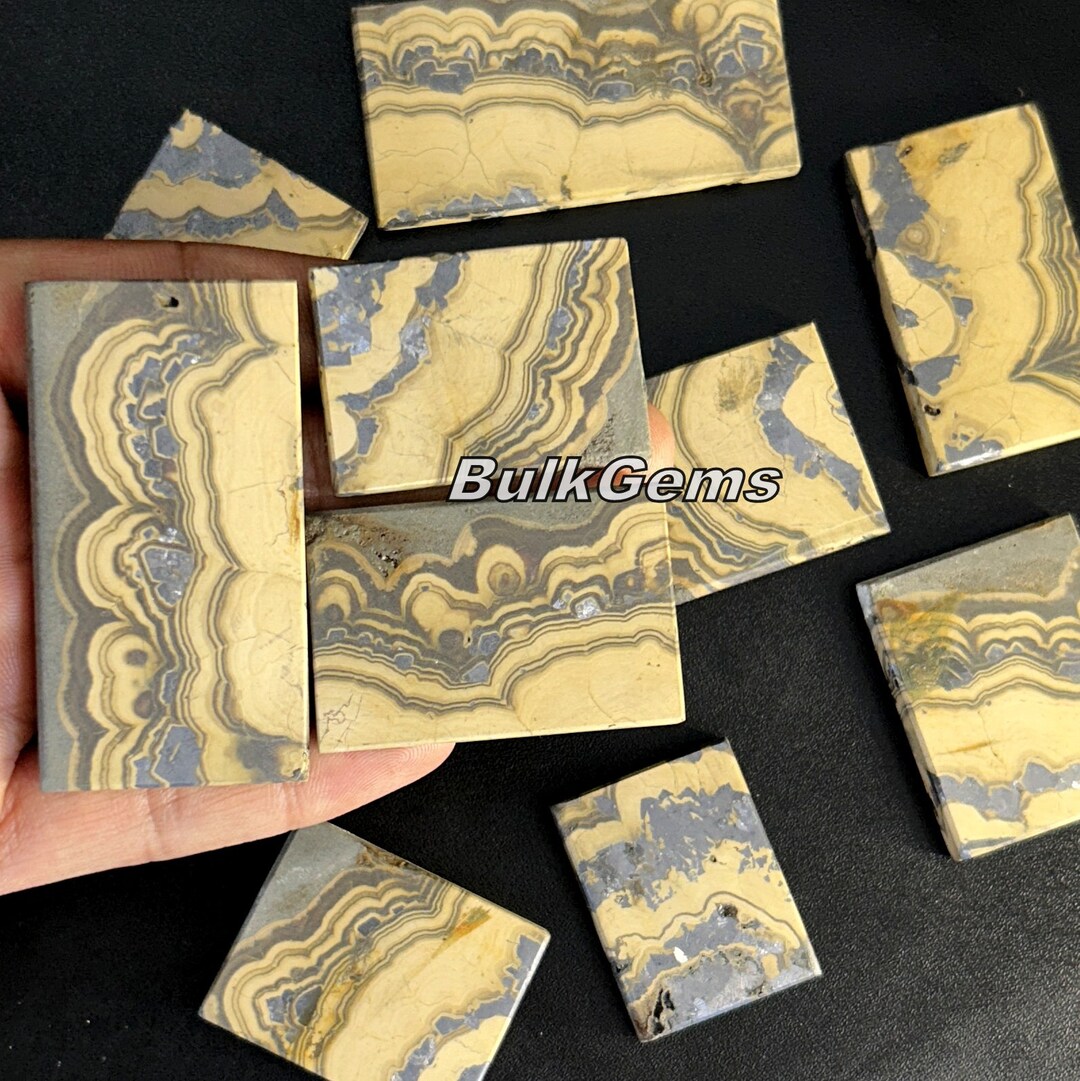 Schalenblende Agate Gemstone Slab - Wholesale Schalenblende Agate Slabs ...