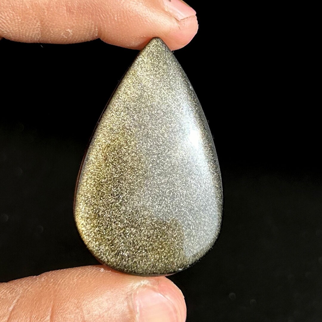 Golden Obsidian Golden Obsidian Pear Shaped for Making Jewelry and ...
