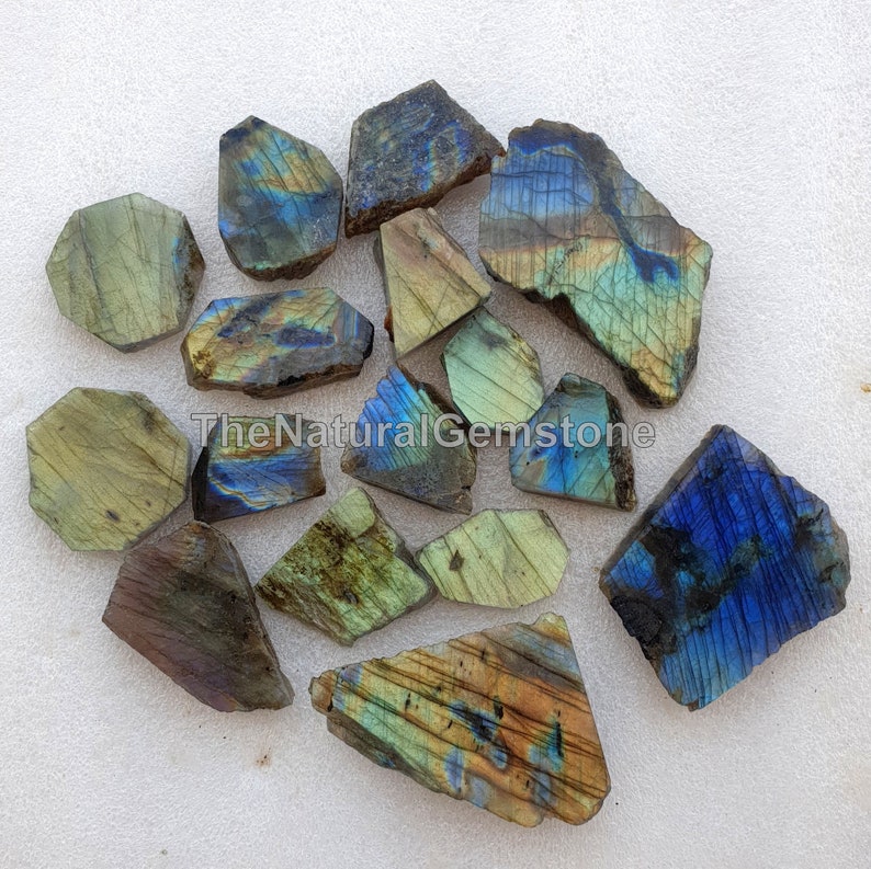 Labradorite Slab Wholesale Rough Labradorite Slabs Loose - Etsy