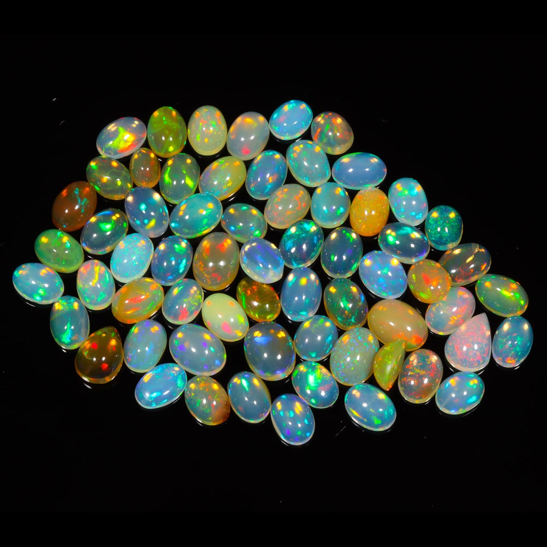 Ethiopian Opal! Wholesale Lot of Ethiopian Opal - Multi Flashy ...