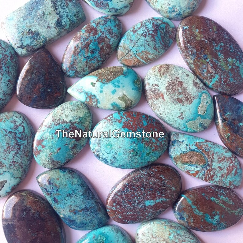 Azurite Shattuckite Wholesale Azurite Shattuckite Cabochon - Etsy