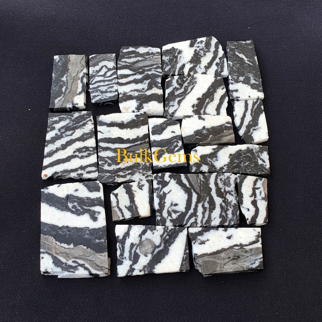 AAA Zebra Jasper Slabs – Wholesale Stone Lot for Jewelry Making - Etsy