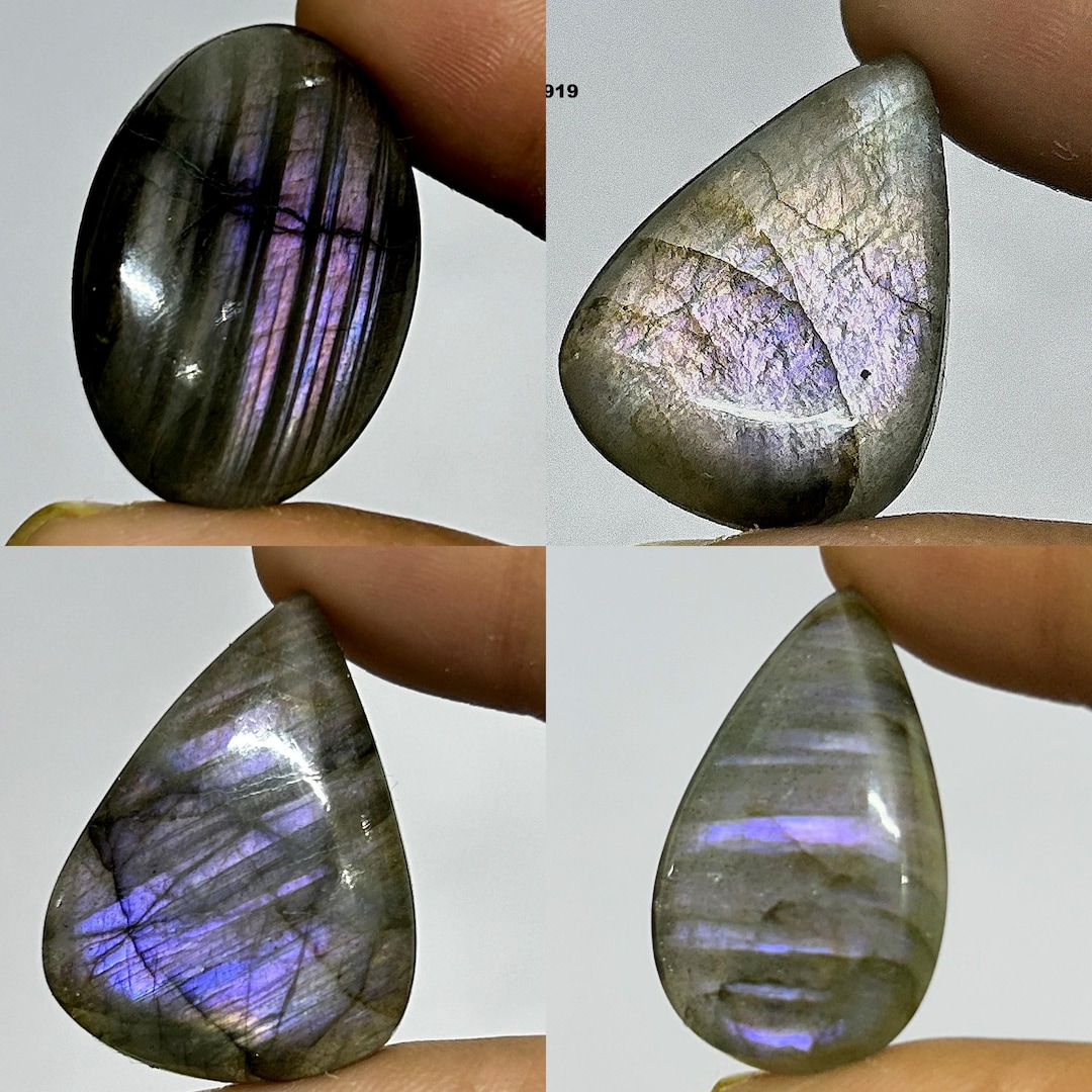 Purple Labradorite - Attractive Purple Labradorite Gemstone for Making ...