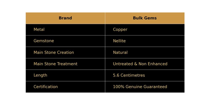 Nellite Copper Wire Wrapped Pendant Handmade Natural Gemstone Jewelry ...