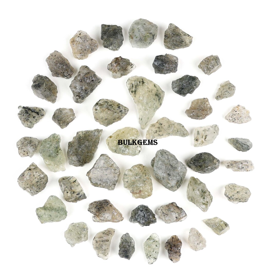 AAA Green Dot Quartz Raw Crystals - Jewelry Making Lot - Etsy