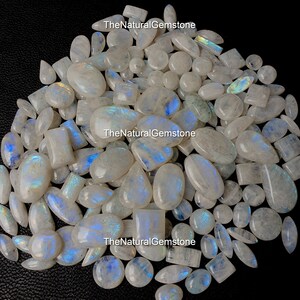 Wholesale Rainbow Moonstone Pack Rainbow Moonstone Cabochon Lot Bulk ...