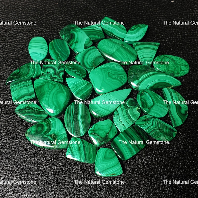 Malachite Jewelry - Etsy