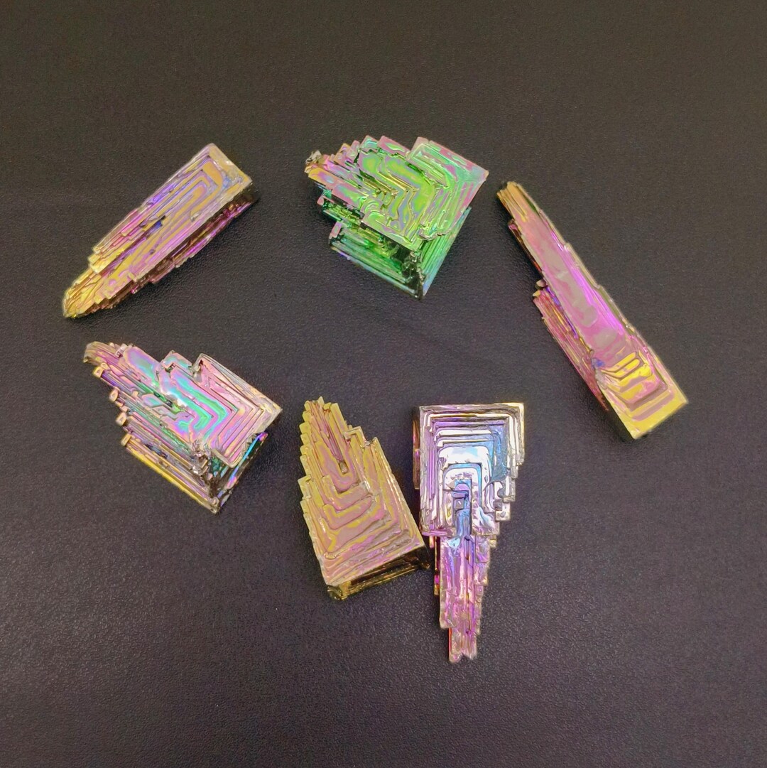Aurora Rainbow Titanium Bismuth Gemstone - Rainbow Titanium Bismuth ...