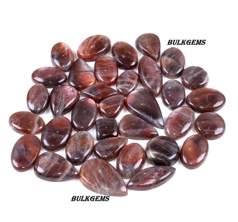 Purple Haze Sunstone Cabochon Lot – Mixed Shape Wholesale Gems - Etsy