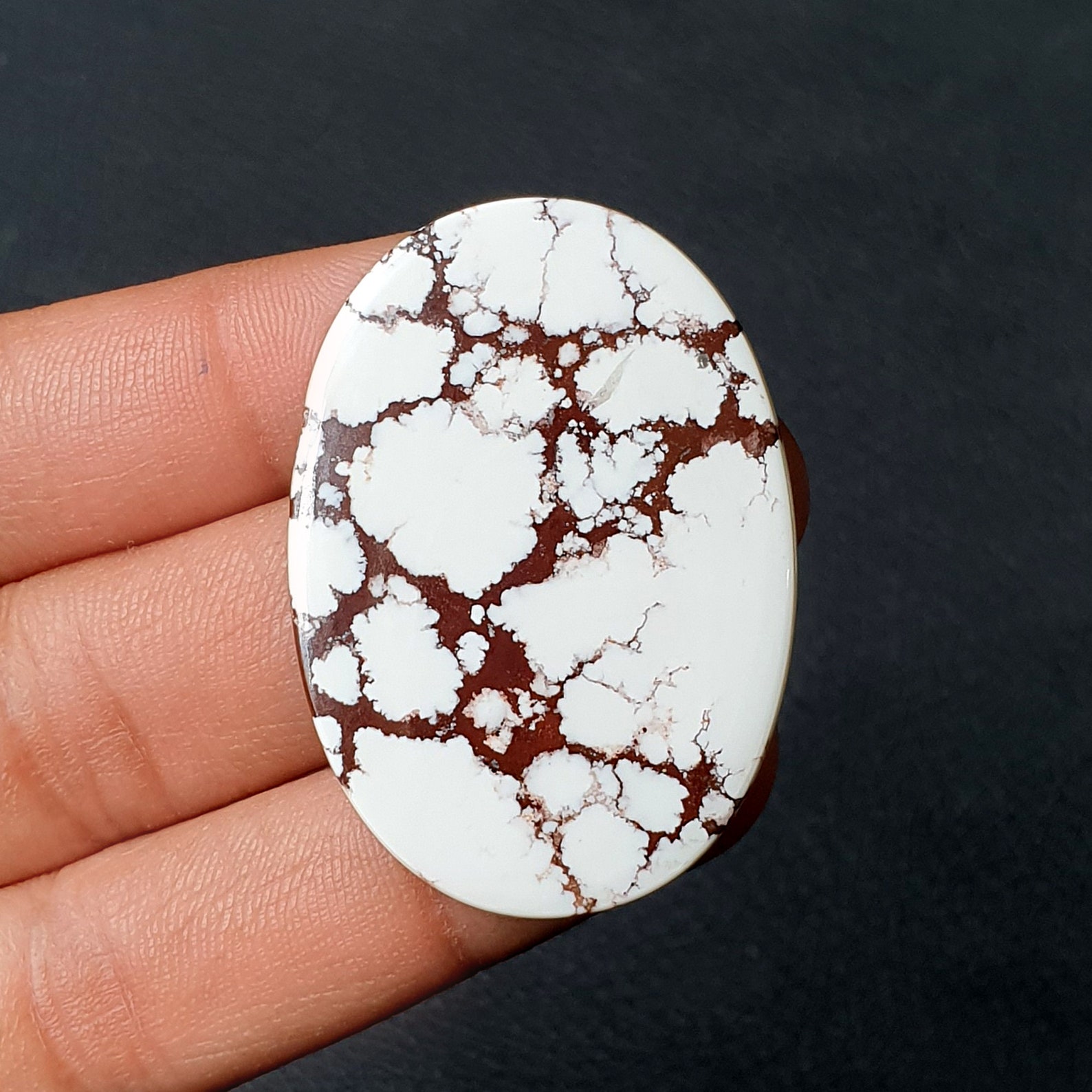 Cabochon Magnesite Oval Wild Horse Stone Crazy Horse Etsy cabochon-magnesite-oval-wild-horse-stone-crazy-horse-etsy