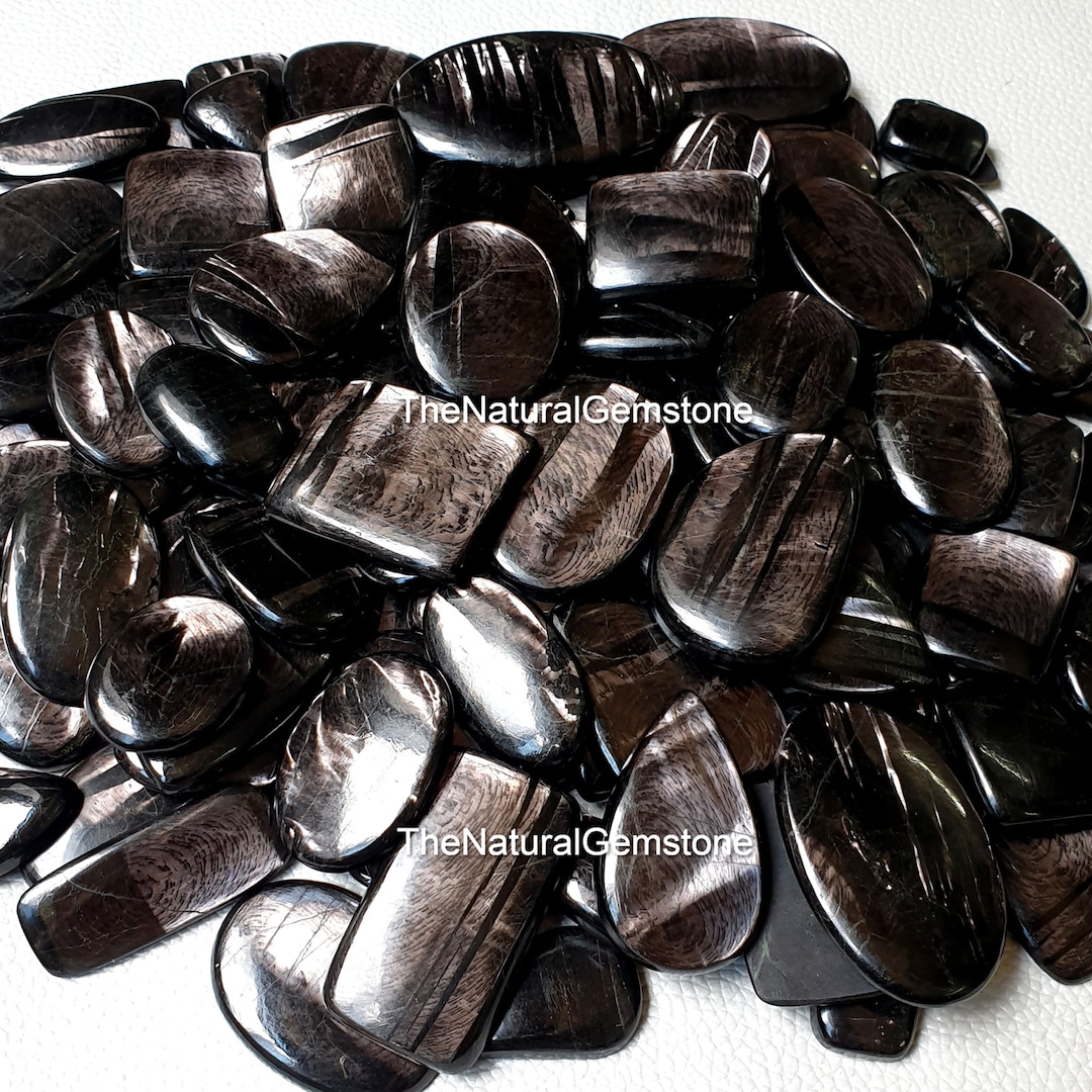 Natural Hypersthene Cabochon Wholesale Cabochon, Bulk Designer Crystal ...