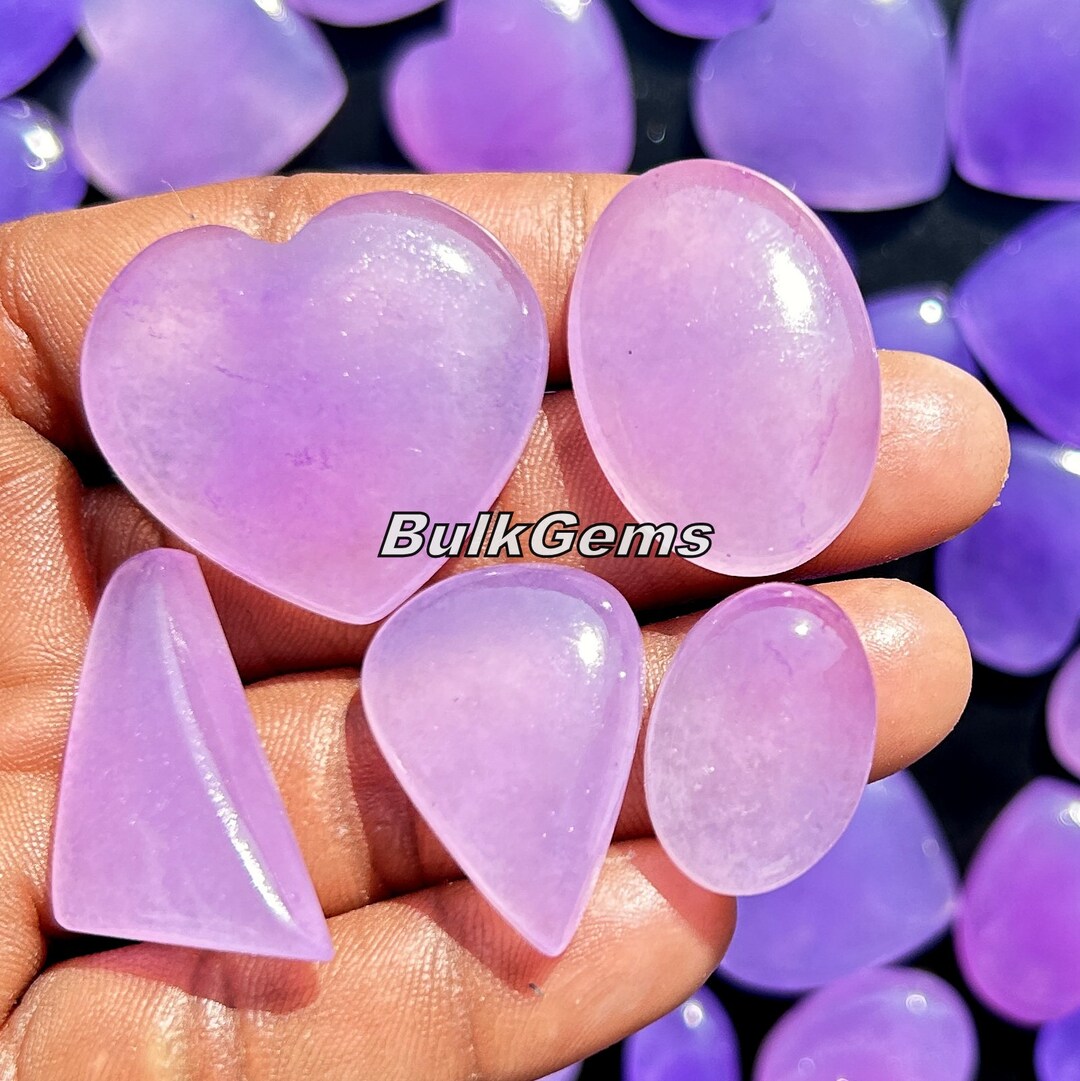 Lavender Quartz Mix Shape Gemstone Lot - Jewelry Making - Etsy UK